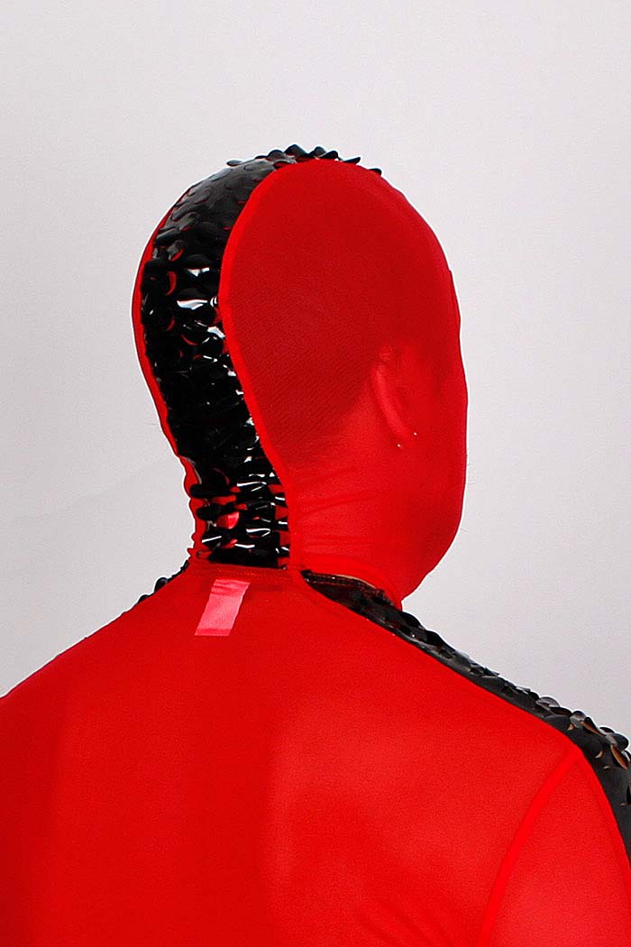 Wojoer Maske Rot-Schwarz - EasyFunShop