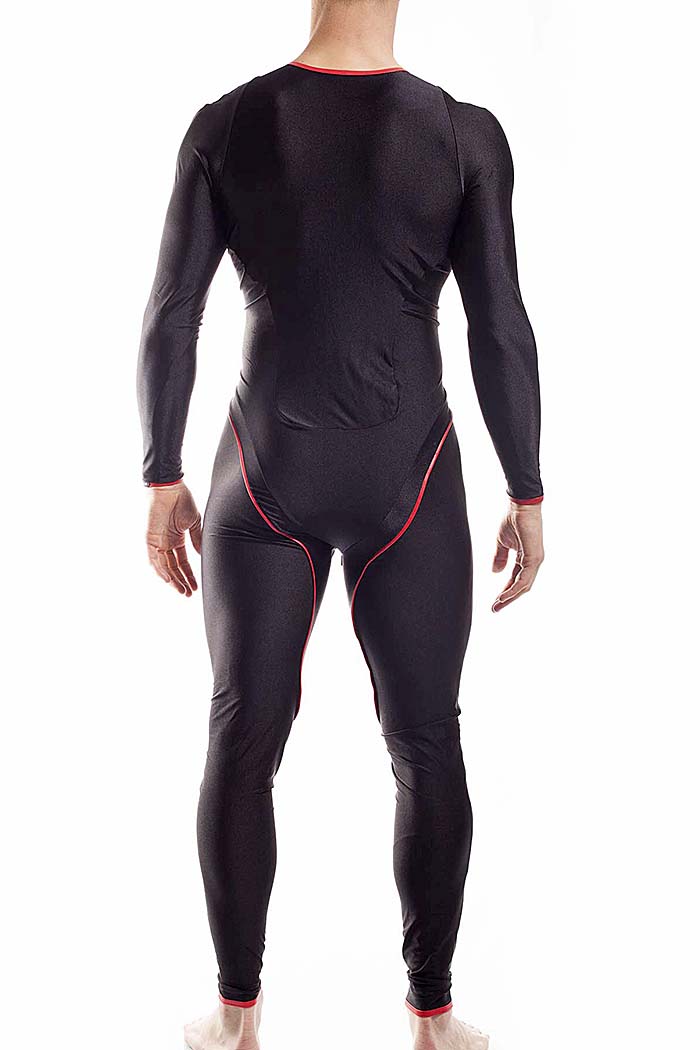 Wojoer Bodysuit 357 Schwarz-Rot - EasyFunShop