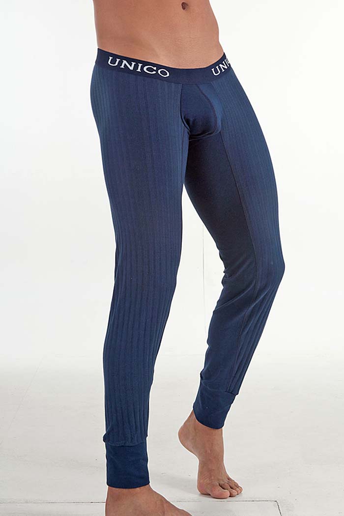 Mundo Unico Lange Unterhose Long John Marine Blau Easyfunshop