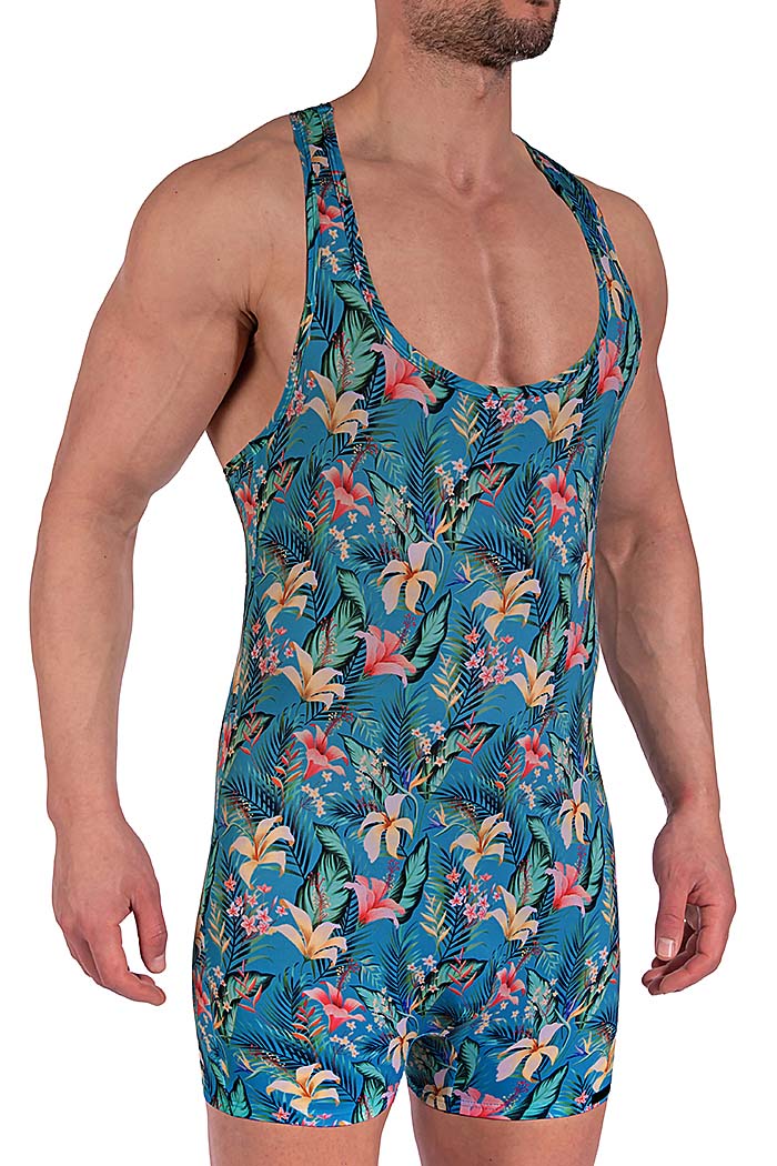 MANSTORE M800 Sport Body Blue Flower - EasyFunShop