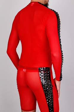 Wojoer Shirt Rot-Schwarz - EasyFunShop